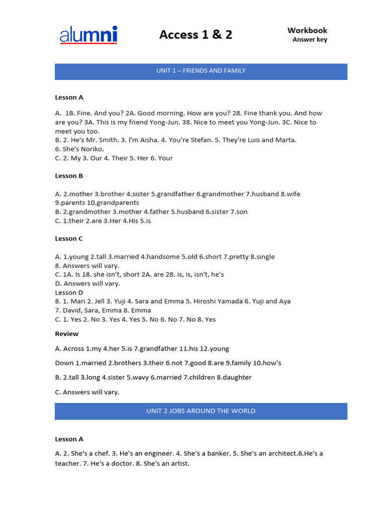 Access2 Ak Lösungen | PDF | Language Arts & Discipline