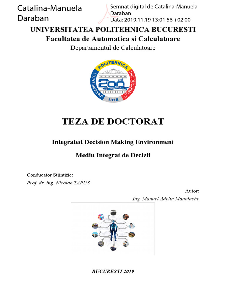 22 Teza de Doctorat Si Anexe Format PDF Exclus Scan | PDF | Fractal | Governance