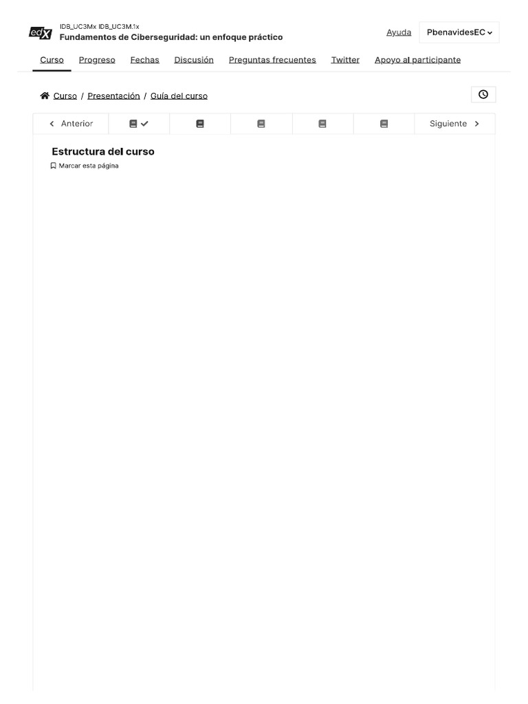 03 Estructura Del Curso | PDF