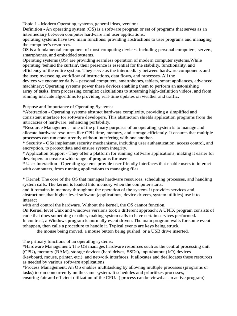 1 | PDF | Operating System | Cloud Computing