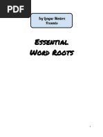 SAT Roots, Prefixes, and Suffixes Guide | PDF | English Language ...