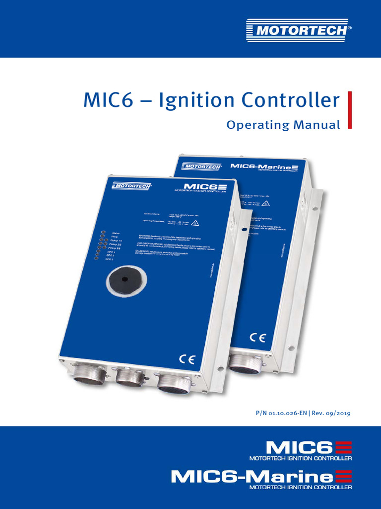 MOTORTECH Manual MIC6 01.10.026 EN 2019 09 WEB | PDF | Power Supply ...