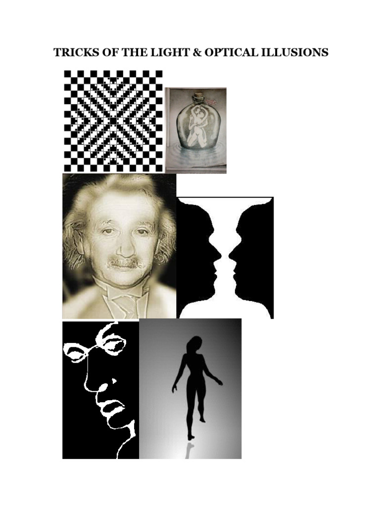 Optical Illusions | PDF | Holography | Light