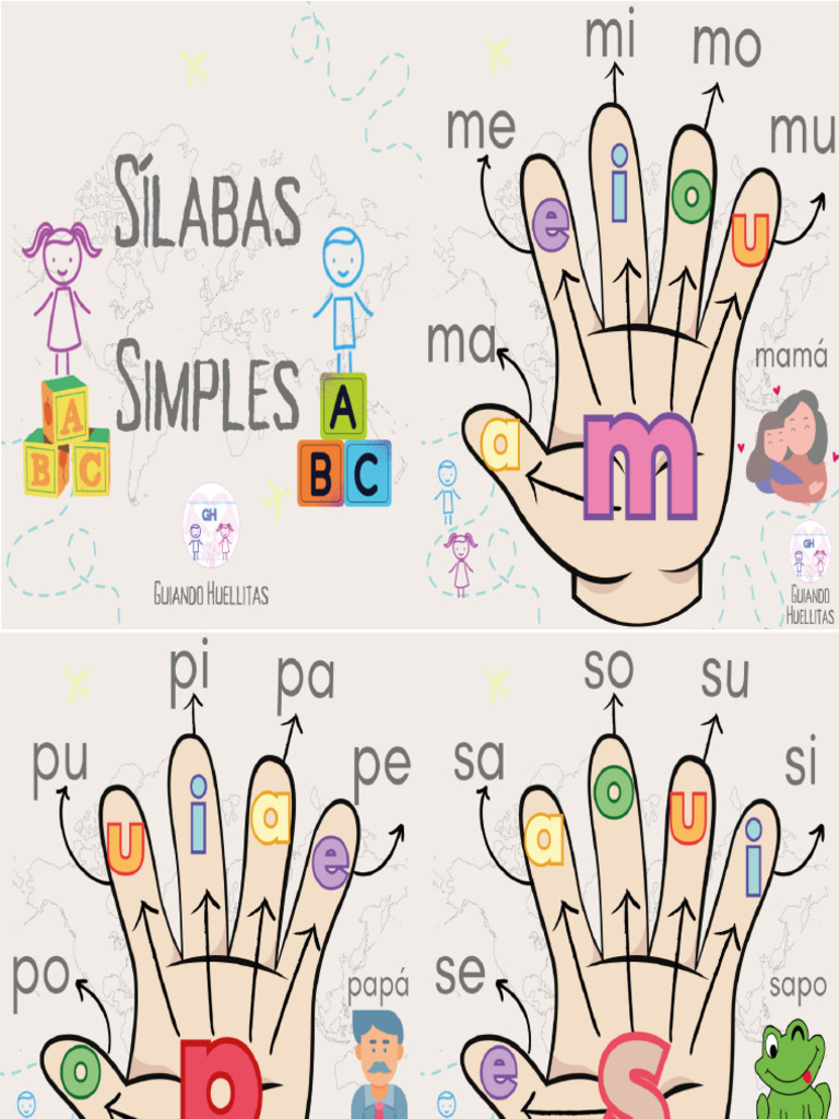 Silabario Aprender A Leer | PDF