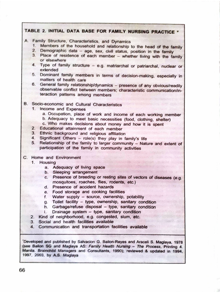 Family Assessment Tool | PDF
