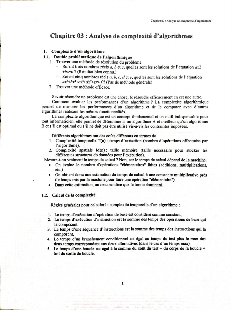 Chapitre 03 Module AAC | PDF