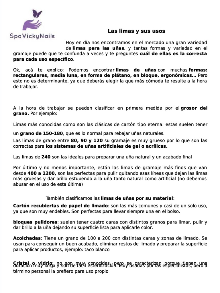 PDF Las Limas y Sus Usos - Compress | PDF