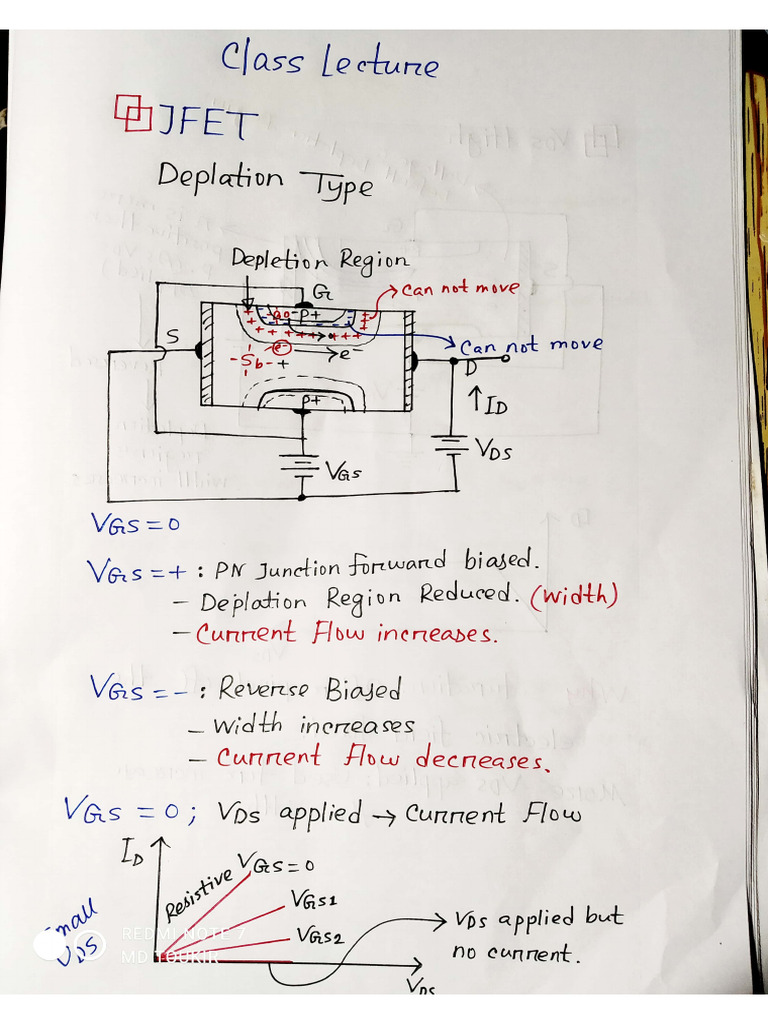JFET Classlectur-Book Theory Toukir | PDF