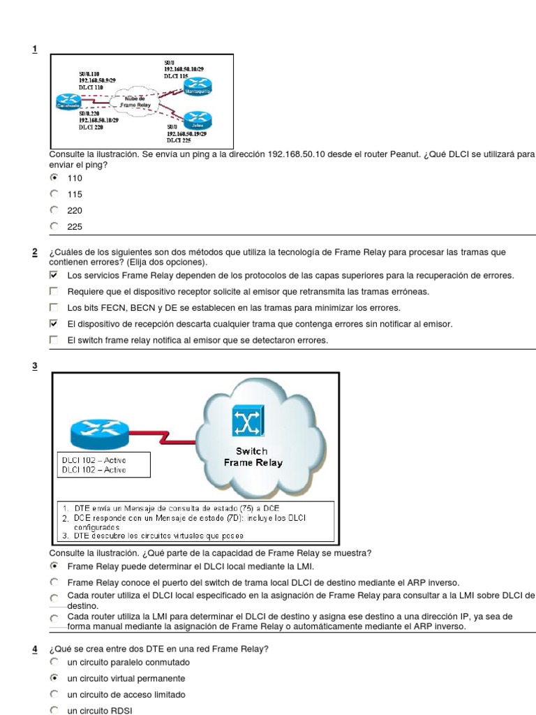Examen Ccna 4 Capitulo 3 Pdf Enrutador Computación Conmutador