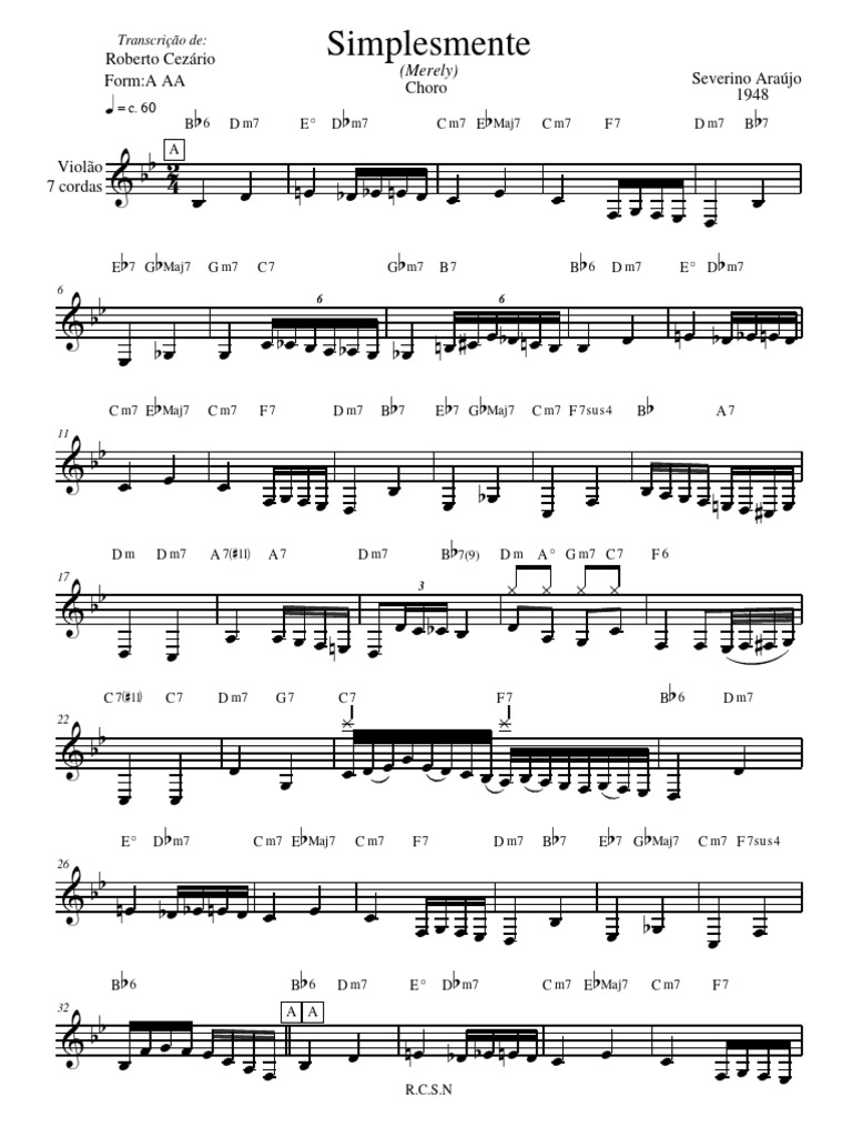 07-Simplesmente - 7 Cordas | PDF