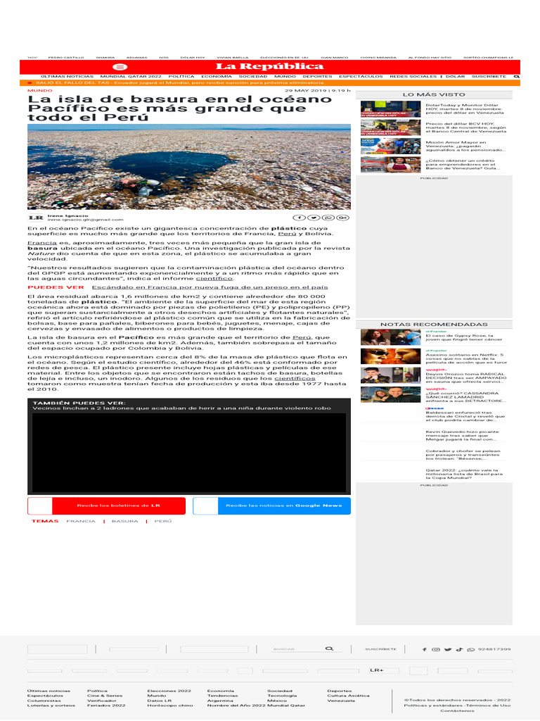 La Isla de Basura | PDF