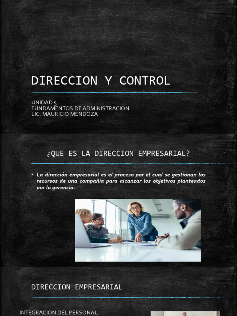 Direccion y Control | PDF