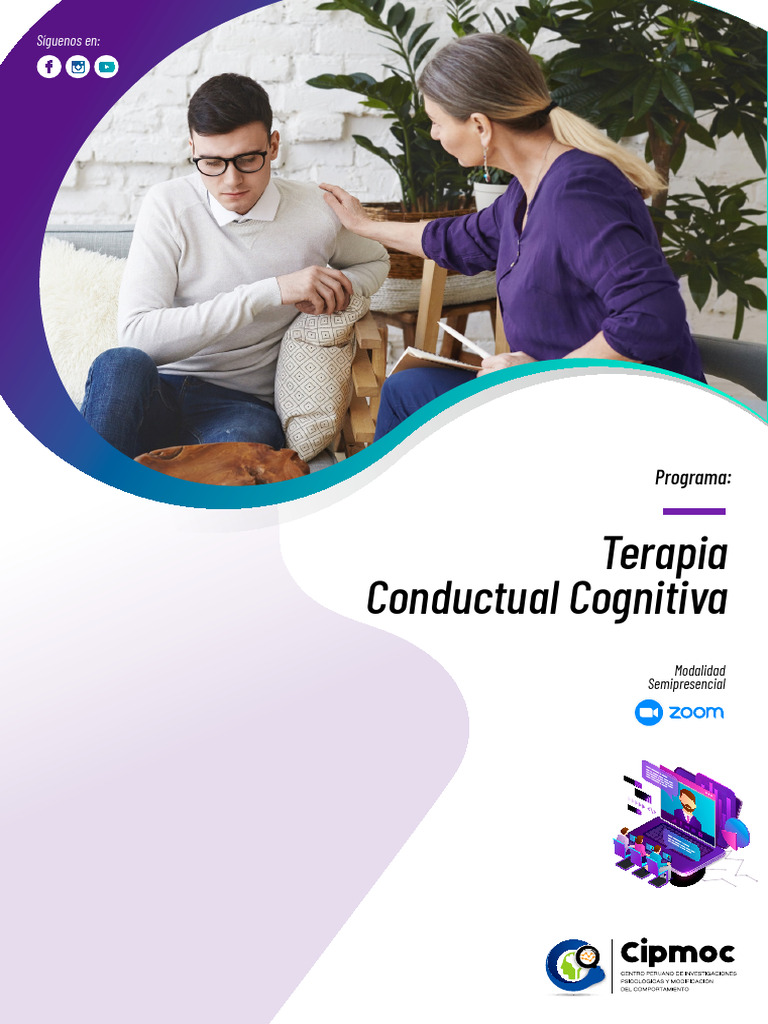 Brochure Programa TCC 2023 | PDF | Terapia conductual | Psicoterapia
