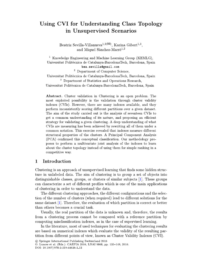 Class Topology | PDF