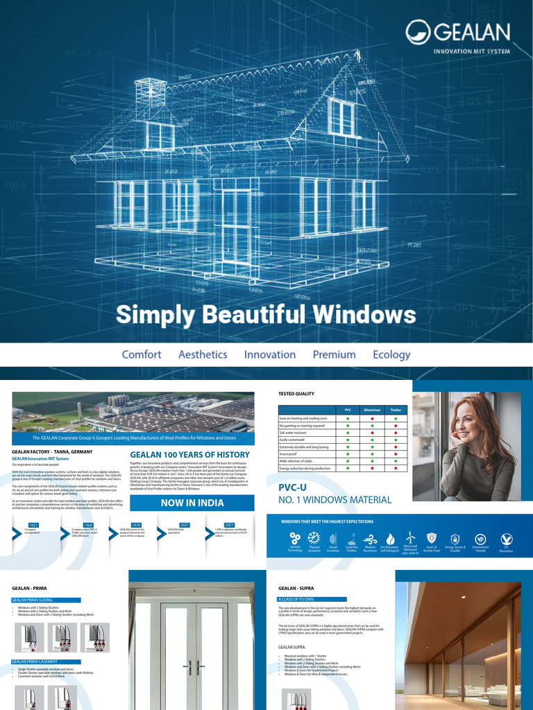 BROCHURE | PDF | Window | Polyvinyl Chloride