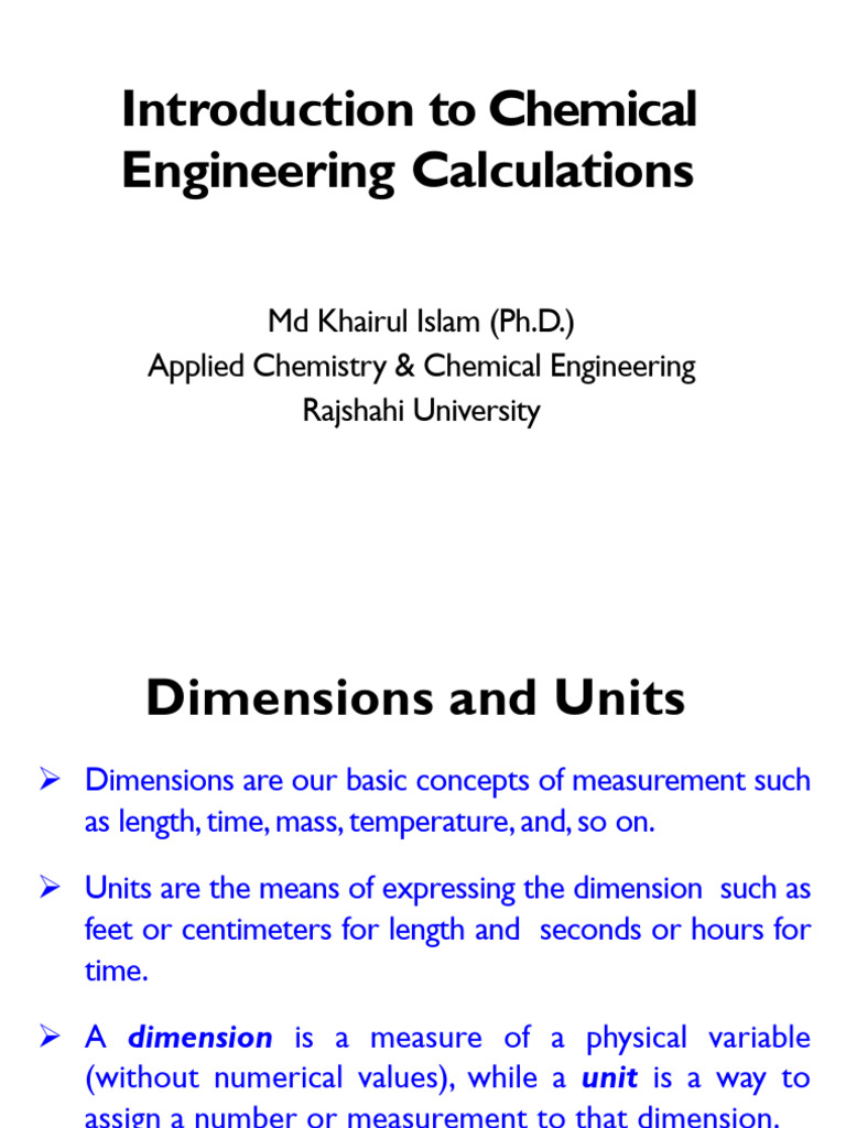 1》Intro ChE calculations 2 | PDF | Significant Figures | Decimal