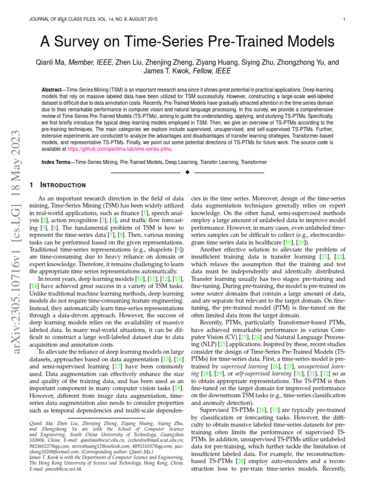 Time Series | PDF | Time Series | Deep Learning