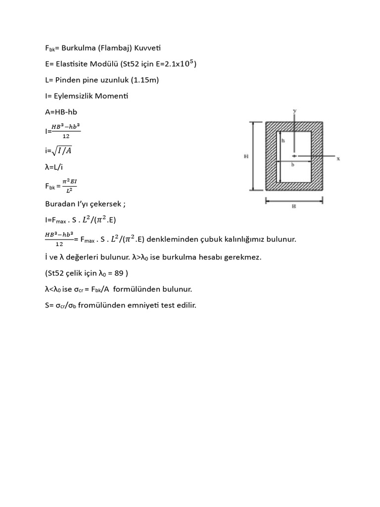 Flambaj Hesabı | PDF