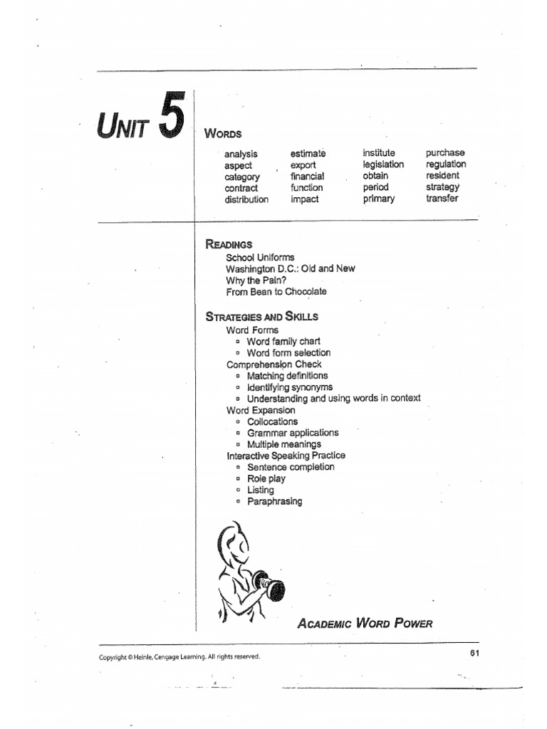 AWP 1 Unit 5 (Lessons 1-2) | PDF