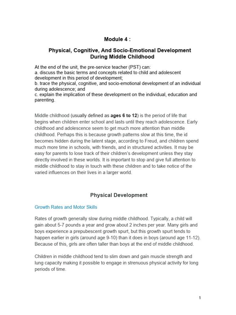 HE 7 - Module 4 | PDF