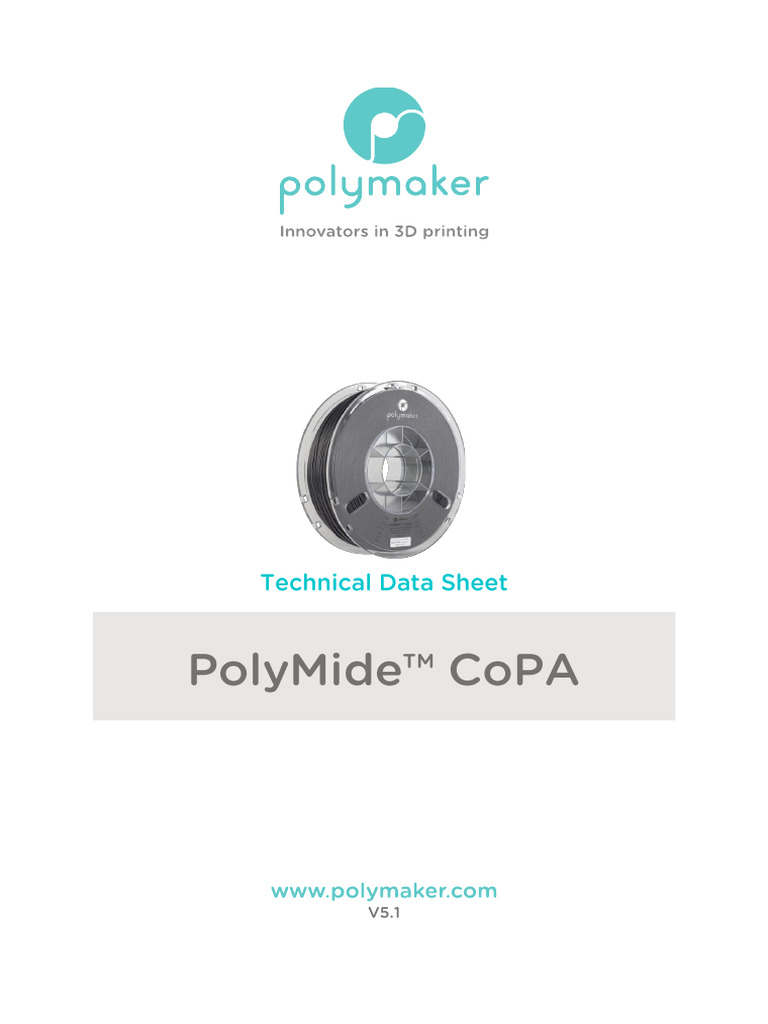 PolyMide CoPA TDS V5.2-20240223 | PDF | Differential Scanning Calorimetry | Pascal (Unit)