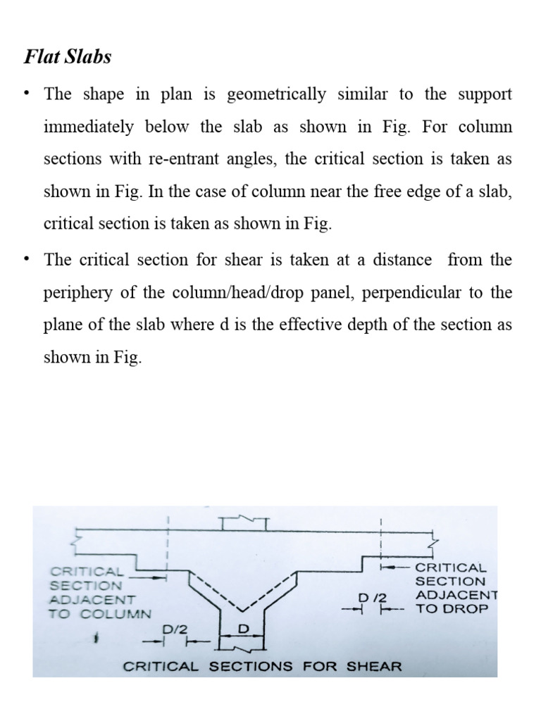 Flat Slabs | PDF | Bending | Column