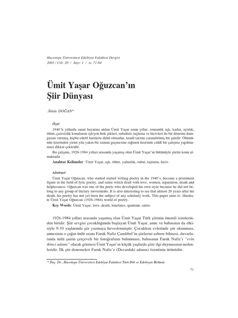 Mit Ya - Ar O - Uzcan' - N - Iir D - Nyas - (#501029) - 603874 | PDF