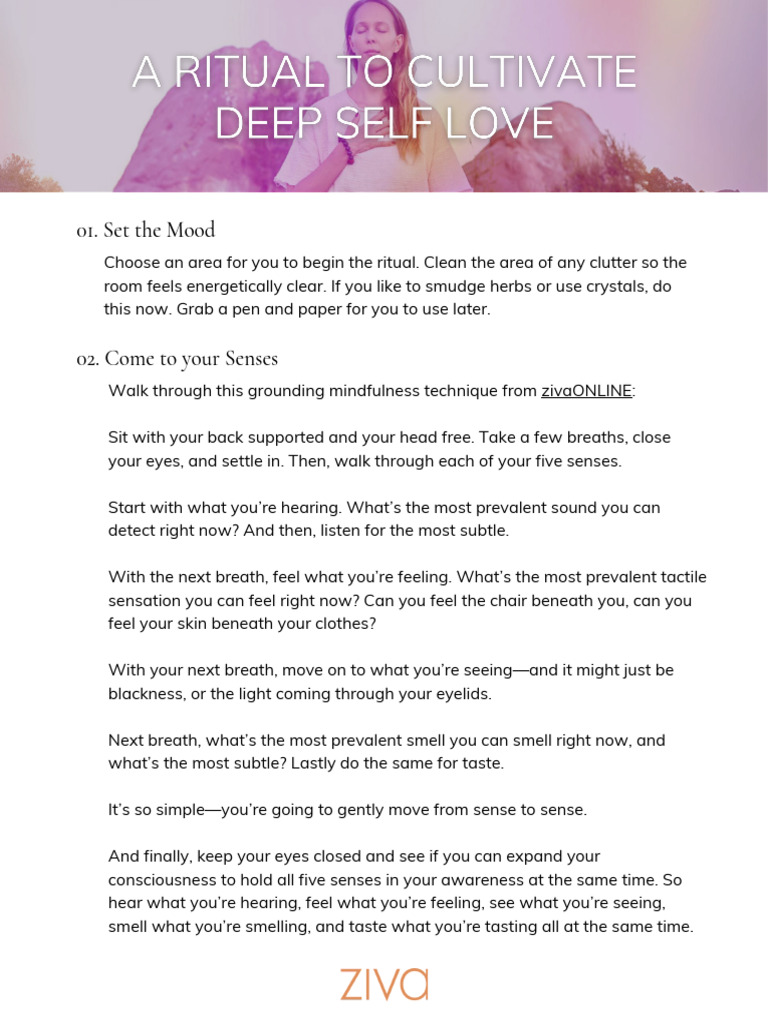 Self Love Ritual | PDF