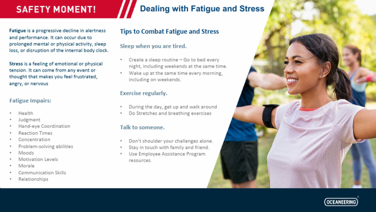 Dealing With Fatigue and Stress | PDF
