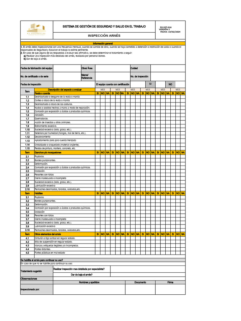 Inspección EPCC | PDF