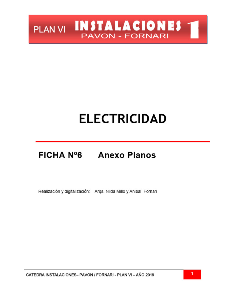 Ficha N° 6 - Anexo planos | PDF