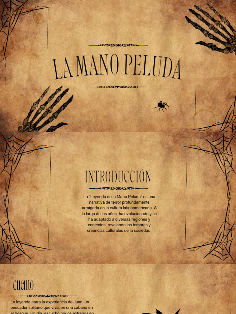 Leyenda de la Mano Peluda: Mitos y Temores | PDF | Ficción general