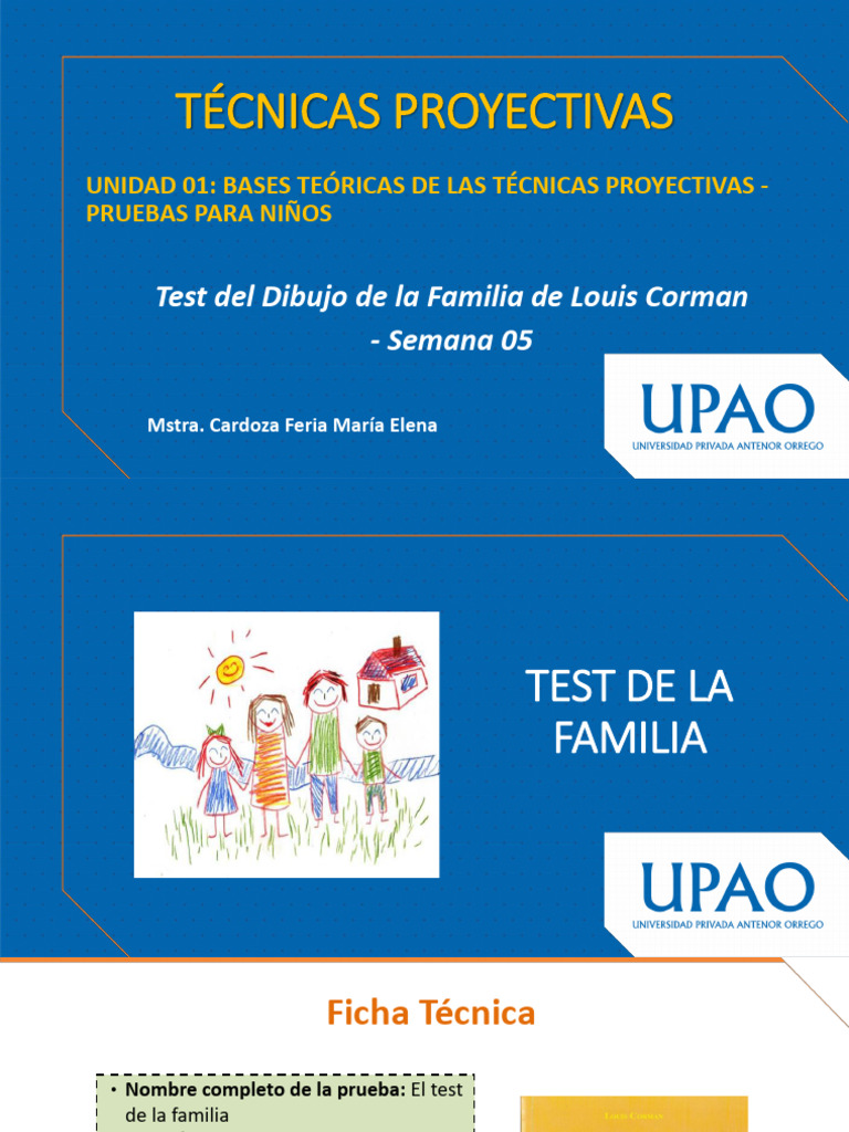 Test Del Dibujo de La Familia de Louis Corman | PDF | Amor | Conceptos ...