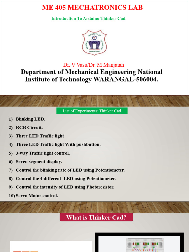MECH Arduino PPT 10 04 22 | Download Free PDF | Arduino | Light ...