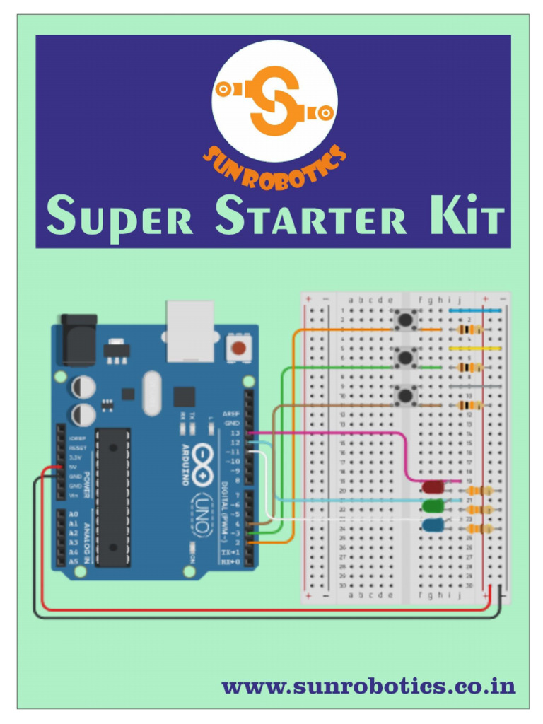 Arduino Starter Kit Guide | PDF | Arduino | Operating System