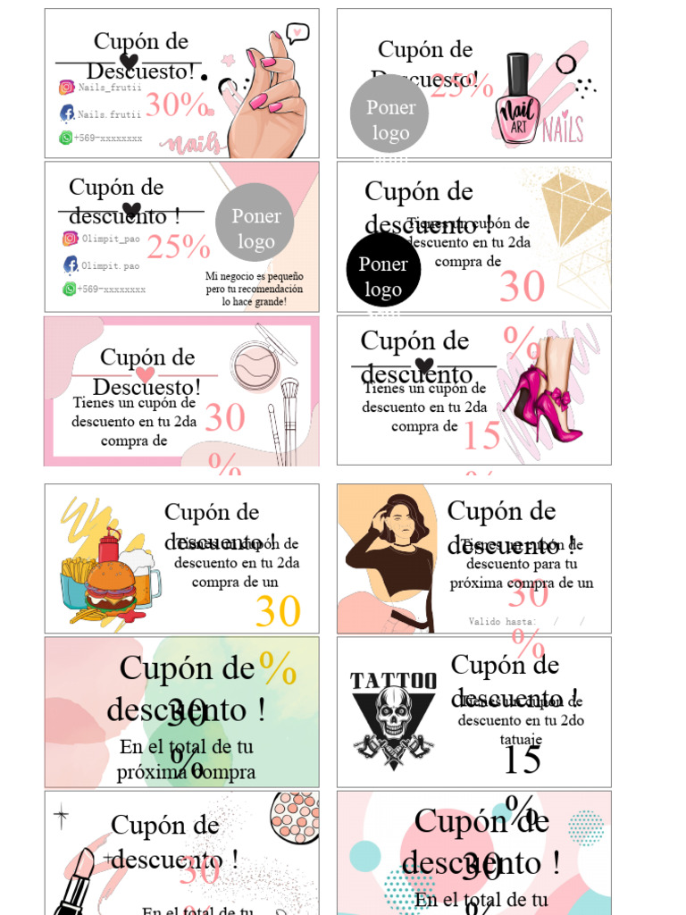 Descuentos Exclusivos en Compras y Servicios | PDF | Cupón | Marketing