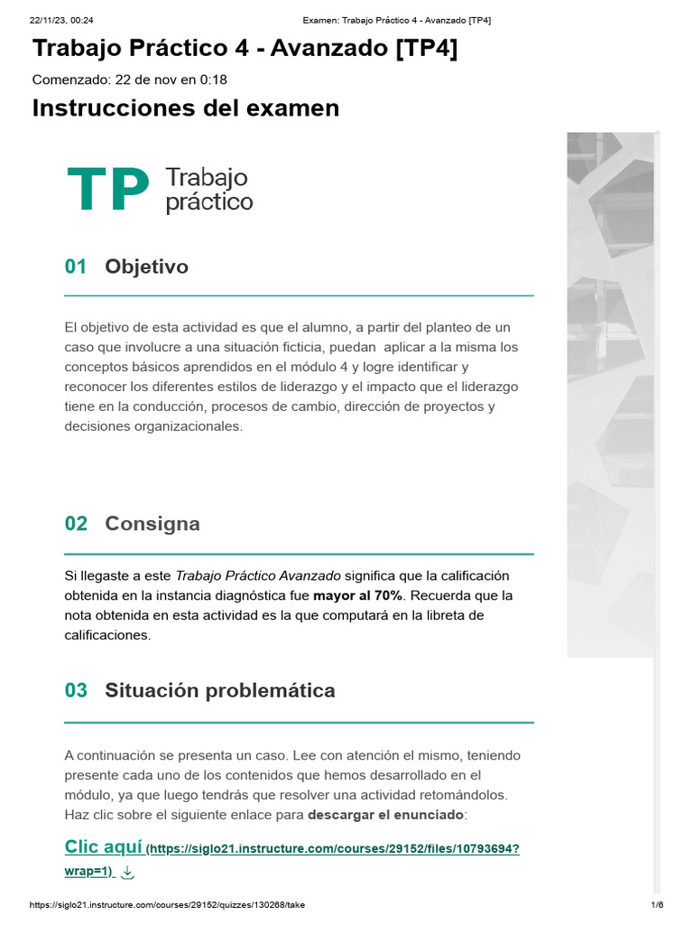 (Tp4) Direccion General Avanzado 100% | PDF | Comportamiento | Inteligencia emocional