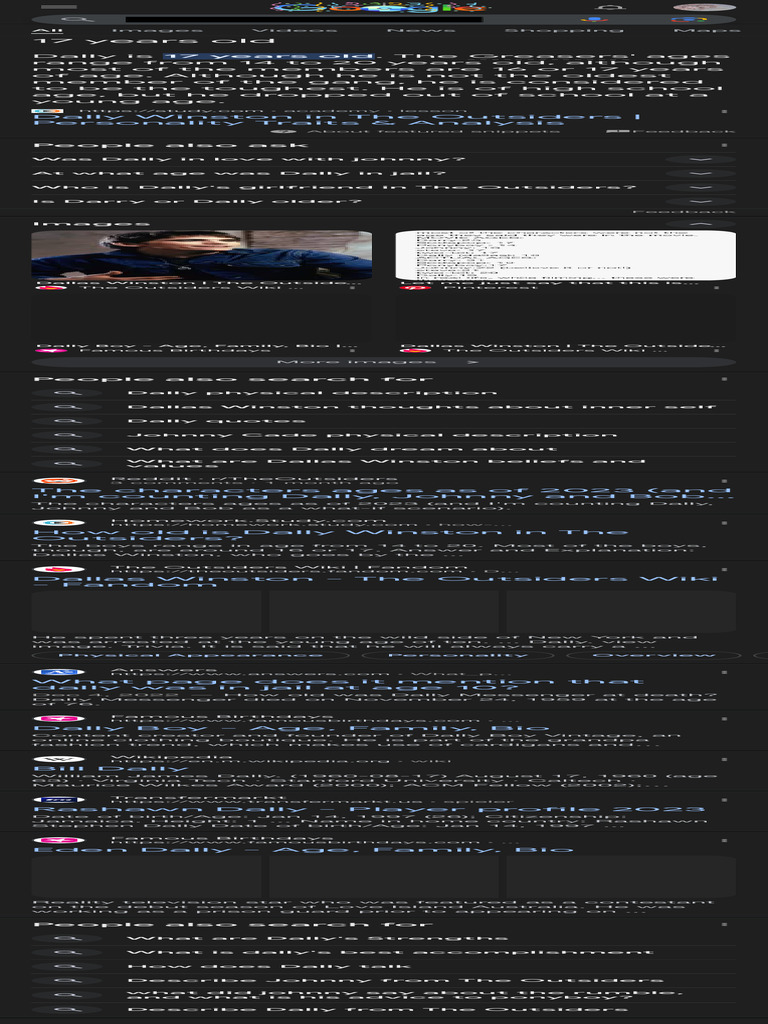 Dally Age - Google Search | PDF