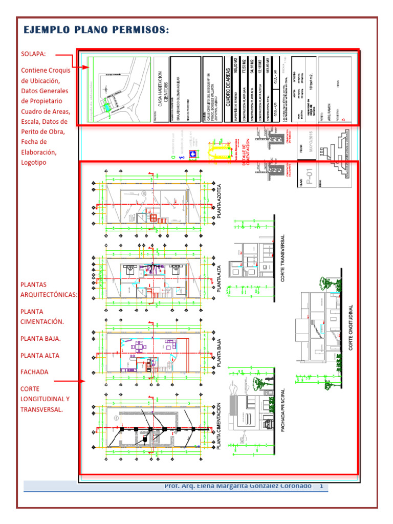 Ejemplo Plano Con Solapa | PDF