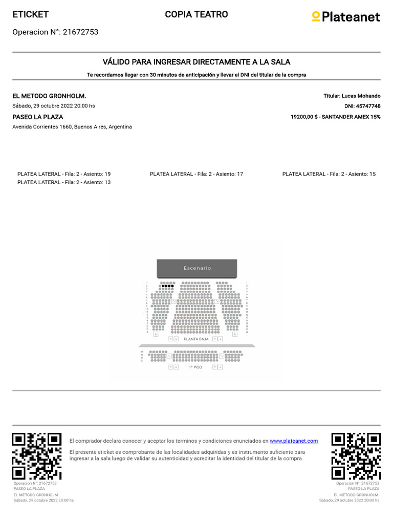 E Ticket | PDF
