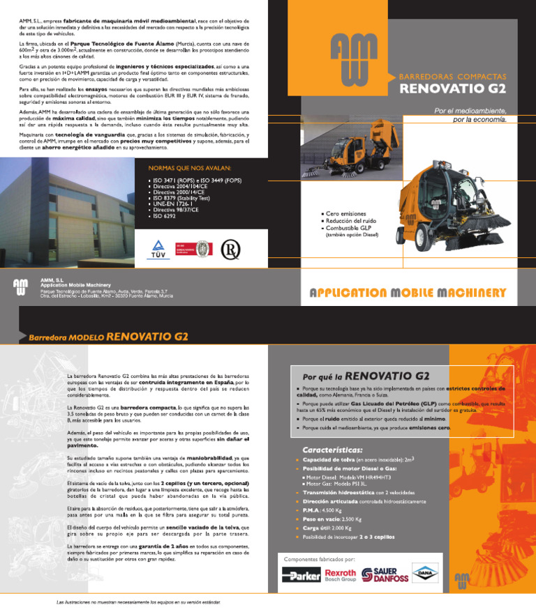 Folder Barredora TR - fh11 | PDF