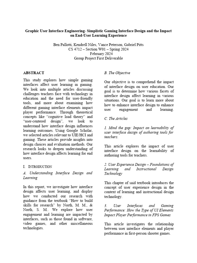 CS4712-First Deliverable | PDF