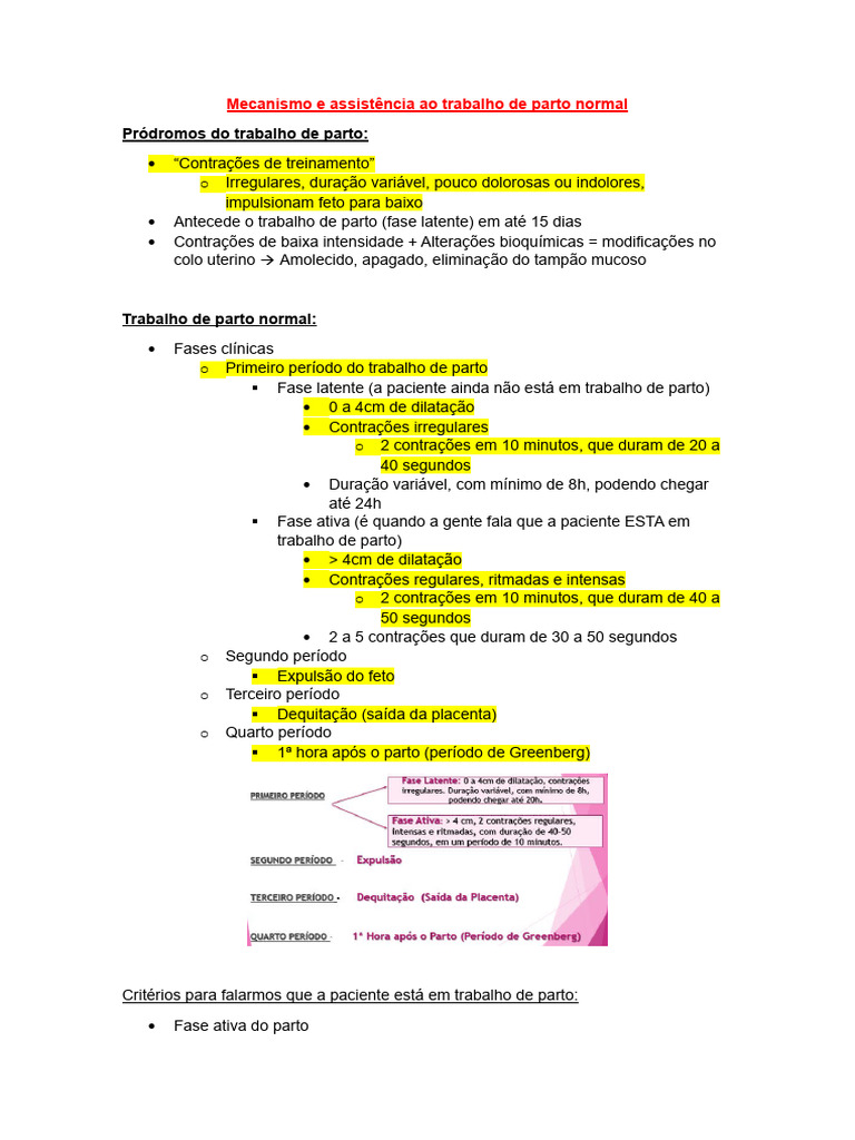 Exame de Toque e Parto Normal | PDF | Parto | Pélvis