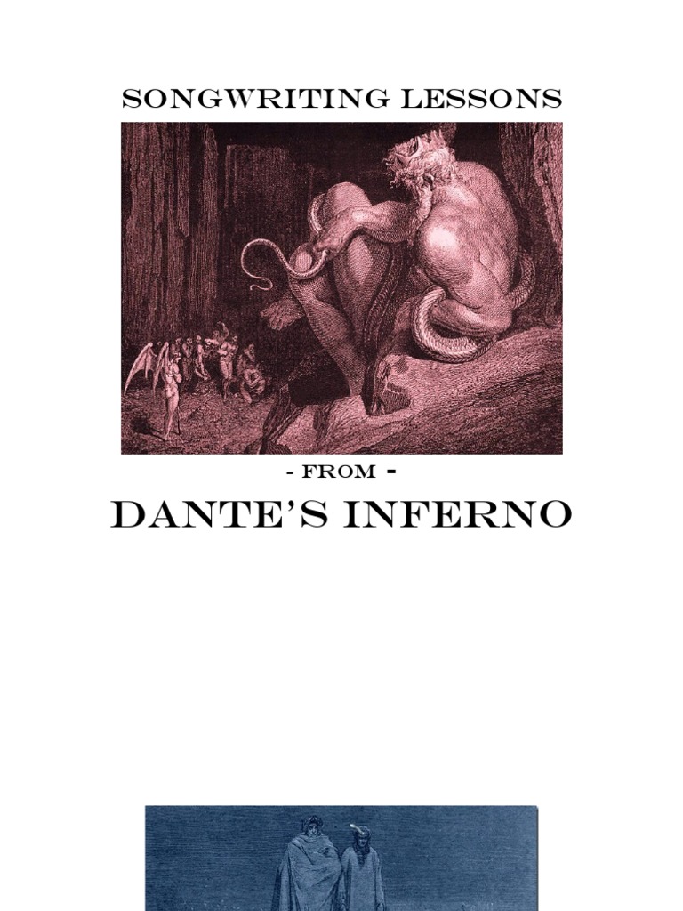 Dante's Inferno: Songwriting Lessons | PDF | Rhyme | Inferno (Dante)