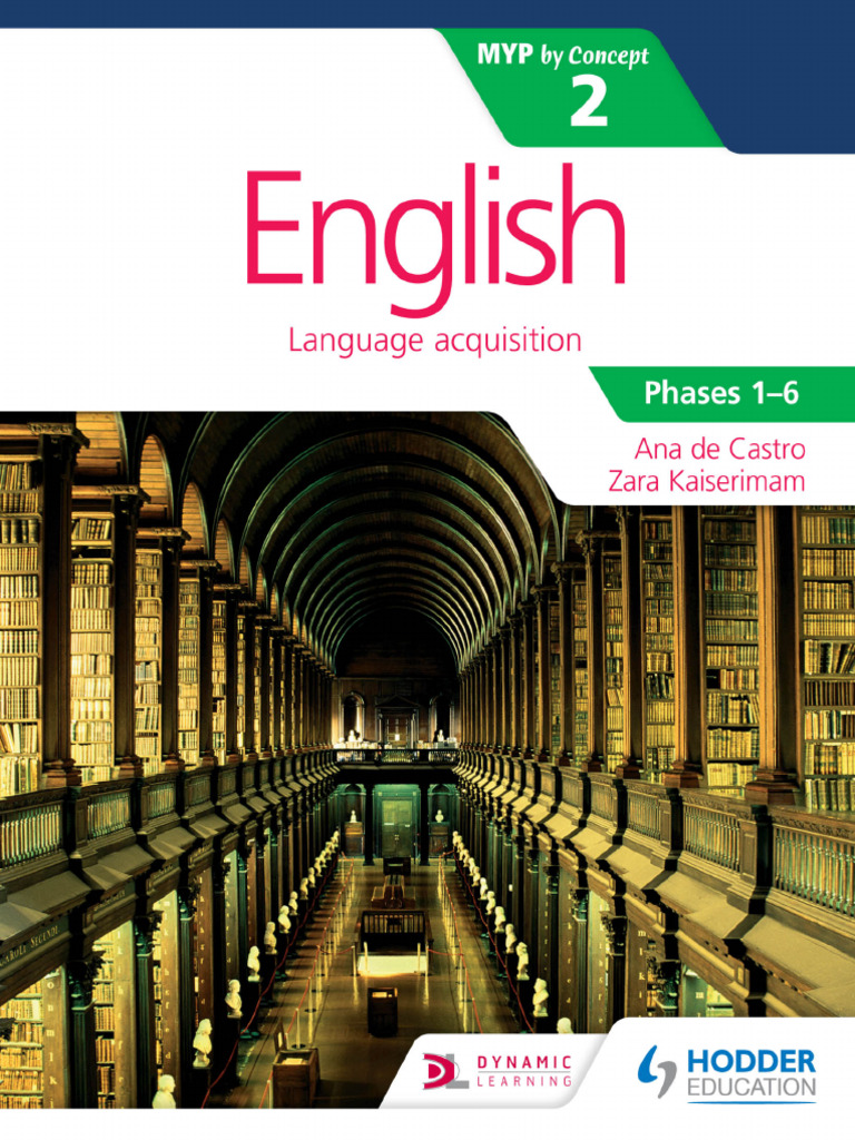 English For The IB MYP 2 (Capable-ProficientPhases 3-6) by Concept (Ana ...