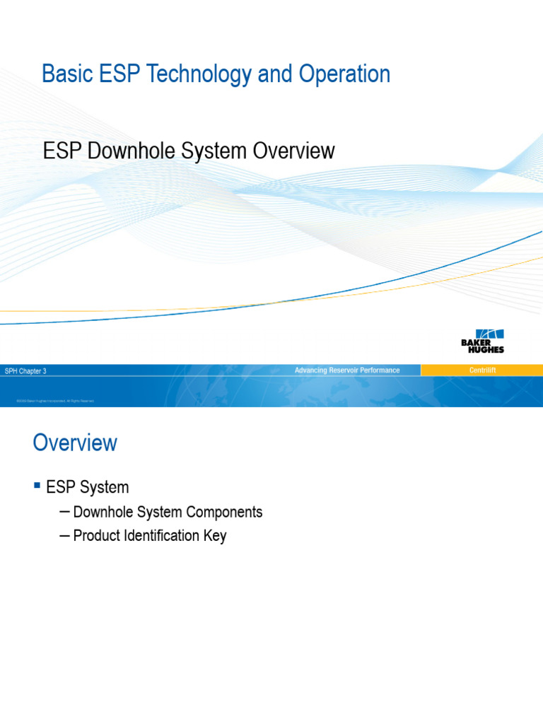 01 - ESP Tech Ops - Pump | PDF