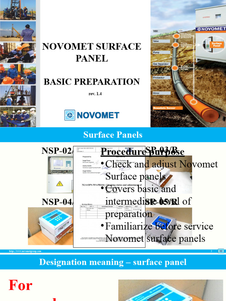 Novomet Surface Panel Guide | PDF | Flash Memory | Usb