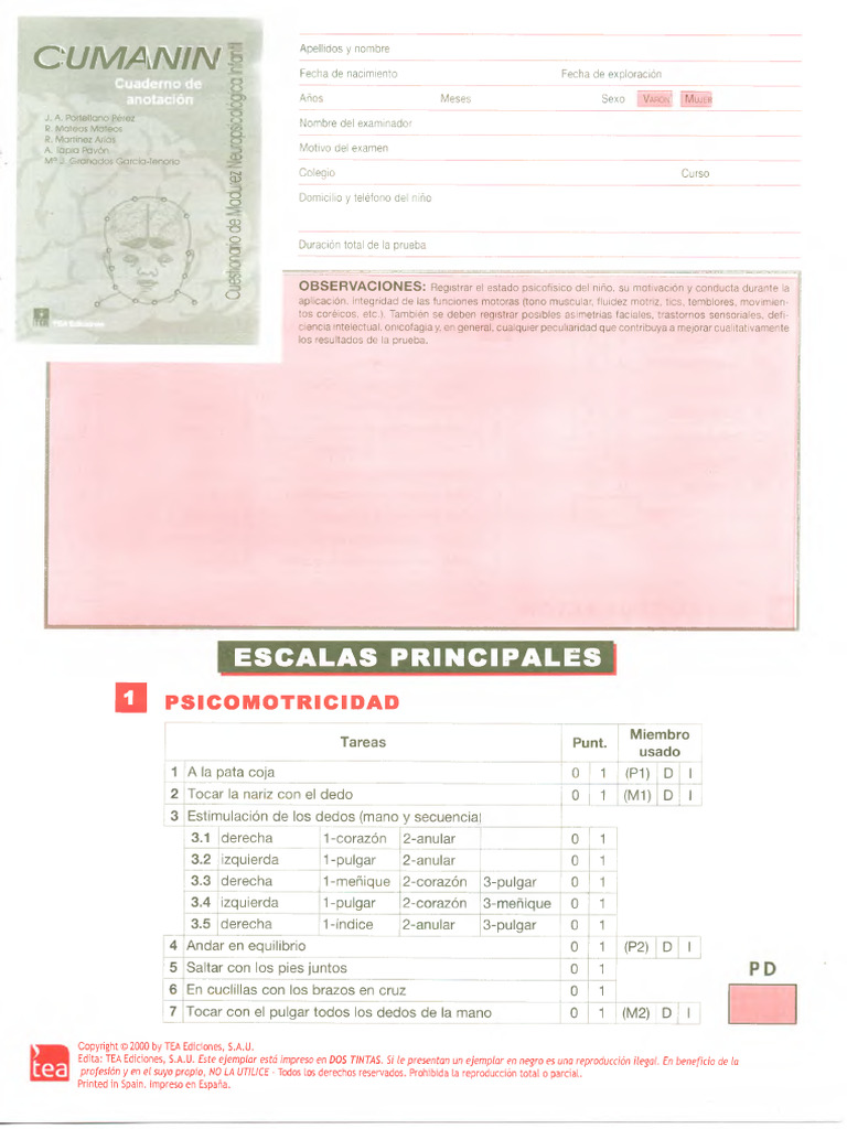 Cumanin Protocolos | PDF