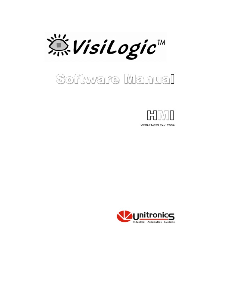 VisiLogic Software Manual - HMI Displays | PDF | String (Computer ...