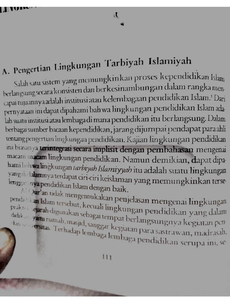 Ling Tarbiyah Materi Fpi | PDF
